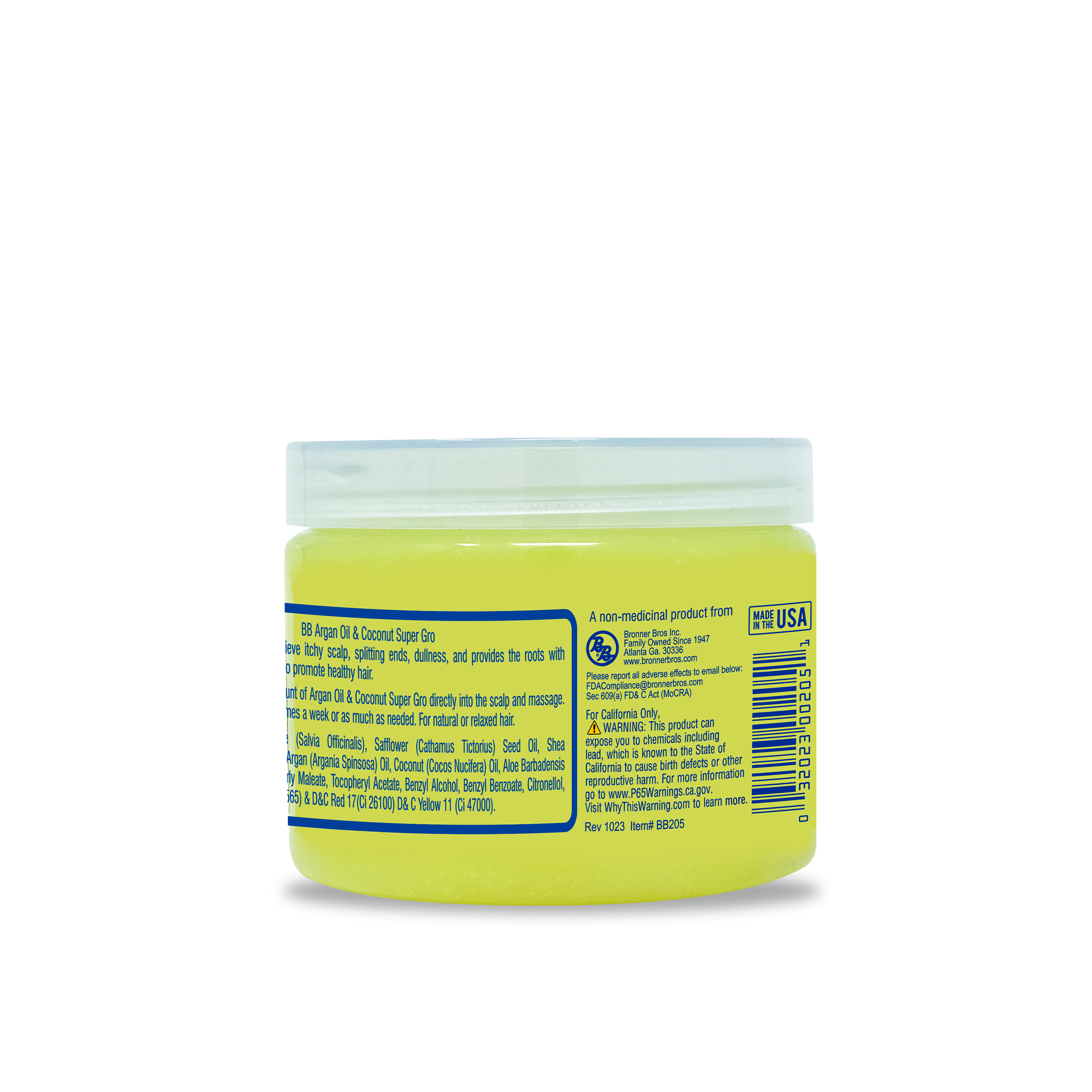 BB Super Gro Argan & Coconut – Bronner Bros Hair Care