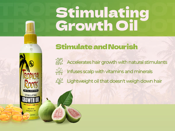 Tropical Roots Stimulating Growth Oil – Bronner Bros Hair Care