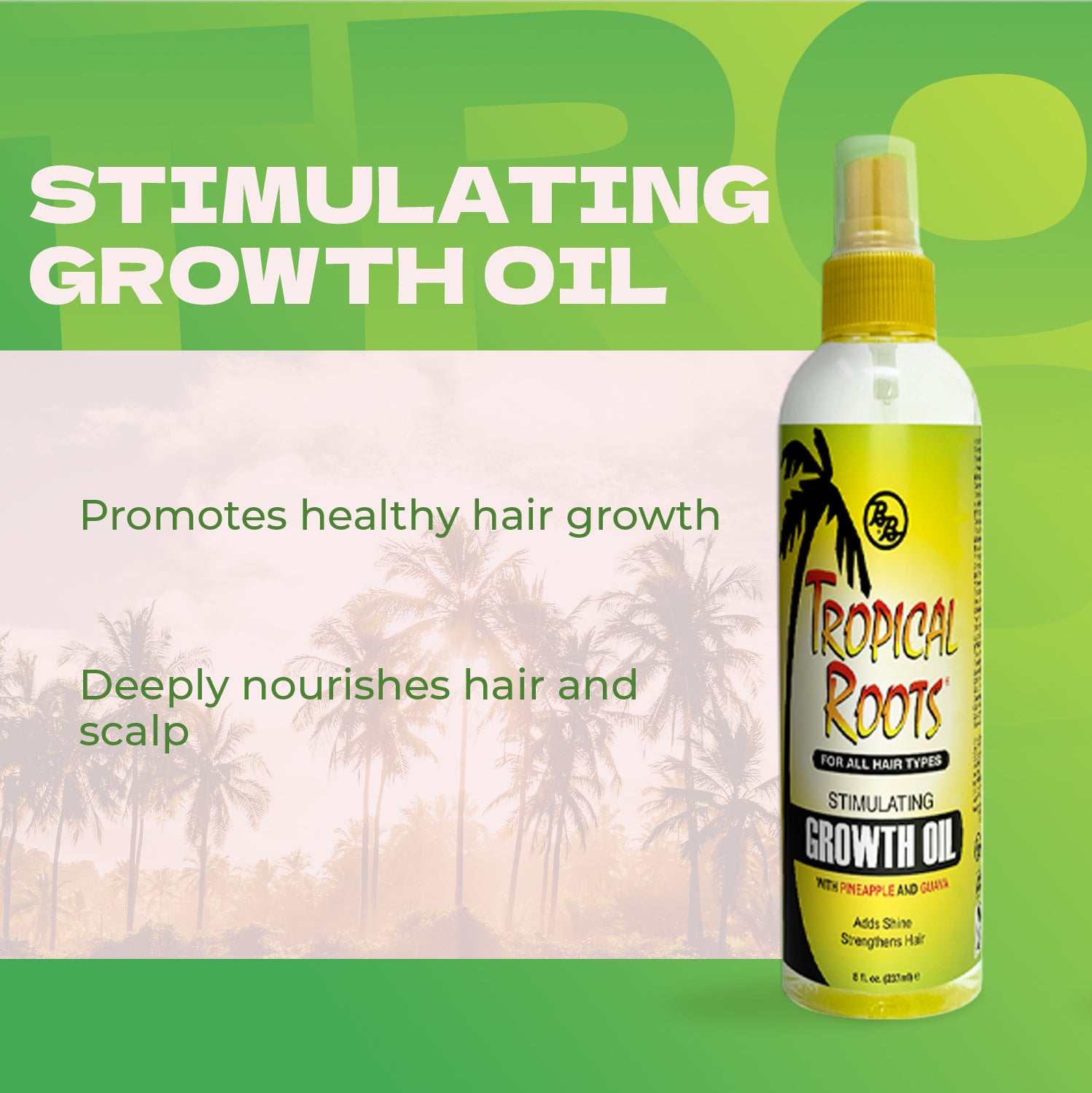 Tropical Roots Stimulating Growth Oil – Bronner Bros Hair Care